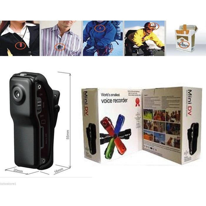 Camera Spion Motion Sensor Mini DV Voice Night Vision - eMAG.ro