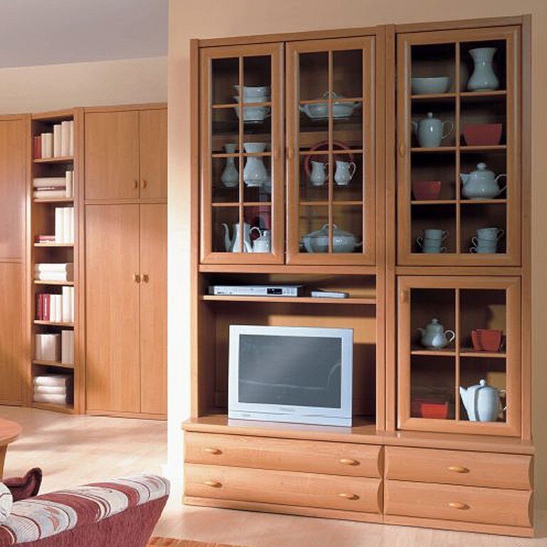 Vitrina TV Borys Corp Suprapozabil, Arin, 194 x 90 x 35,5 cm - eMAG.ro