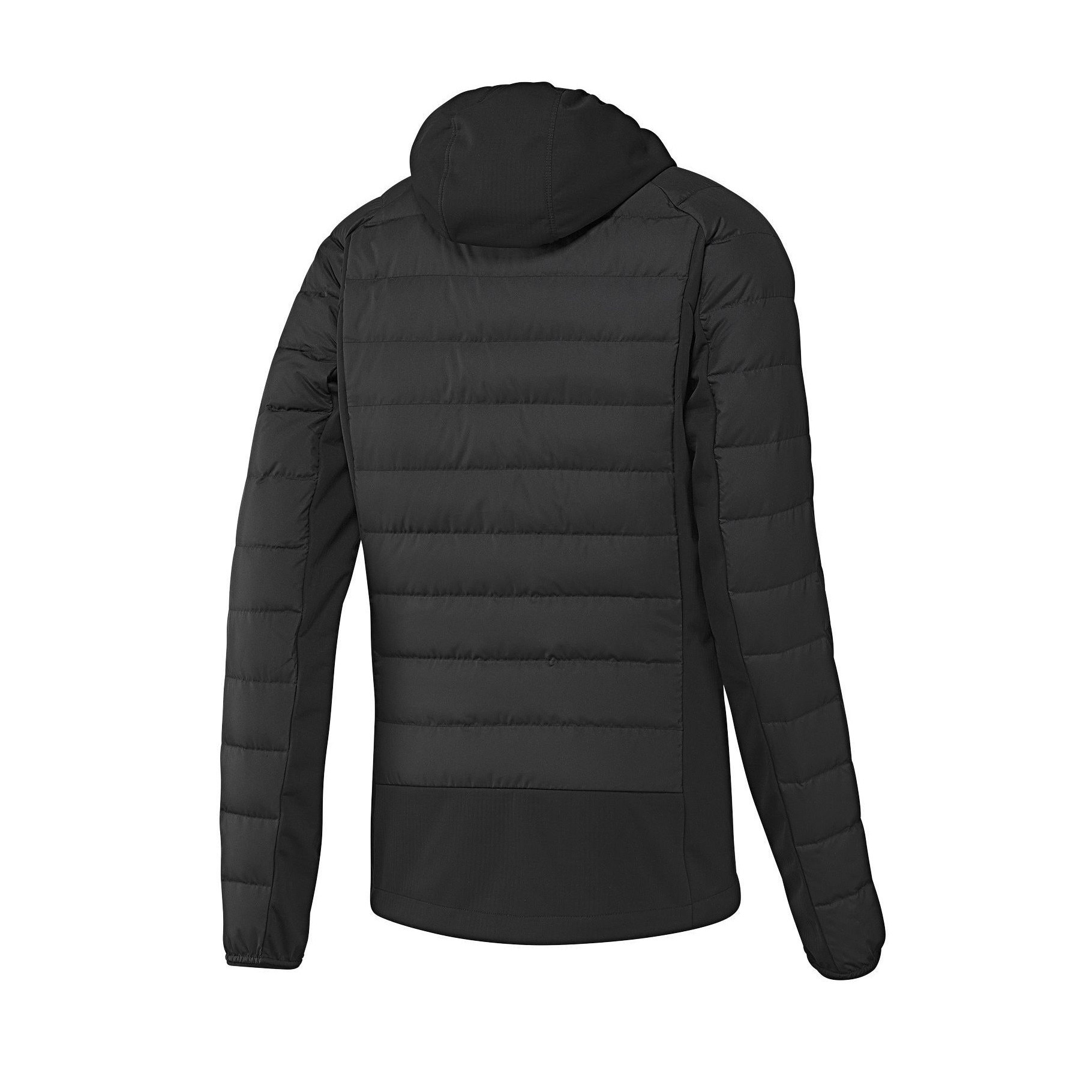 Geaca Adidas Hybrid Down Hooded umplutura puf gasca, negru, L - eMAG.ro