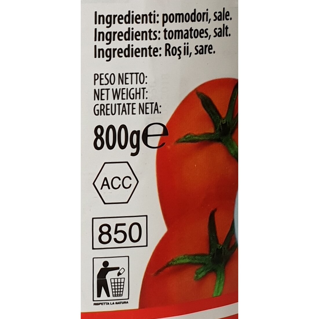 Bulion rosii Amata 800 gr - Pasta rosii tip 28-30% - eMAG.ro