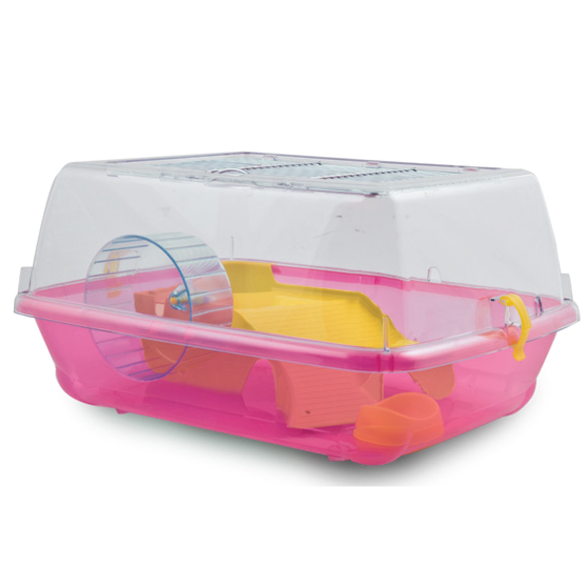 Cusca hamster Alvin Mini, roz, 32 X 39 X 29 cm - eMAG.ro