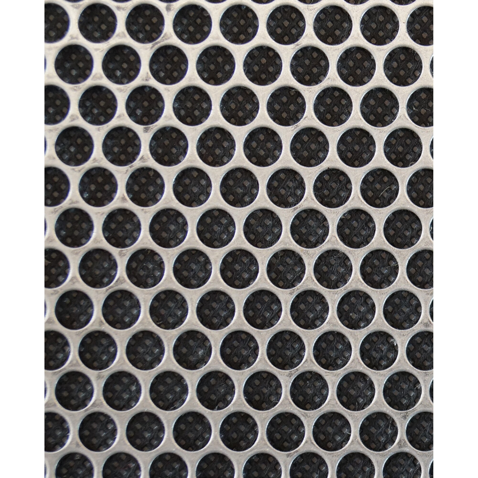 Tabla otel perforata 1x500x1000mm perforatii rotunde R10T12mm Intrebuintare decorativa filtre ...