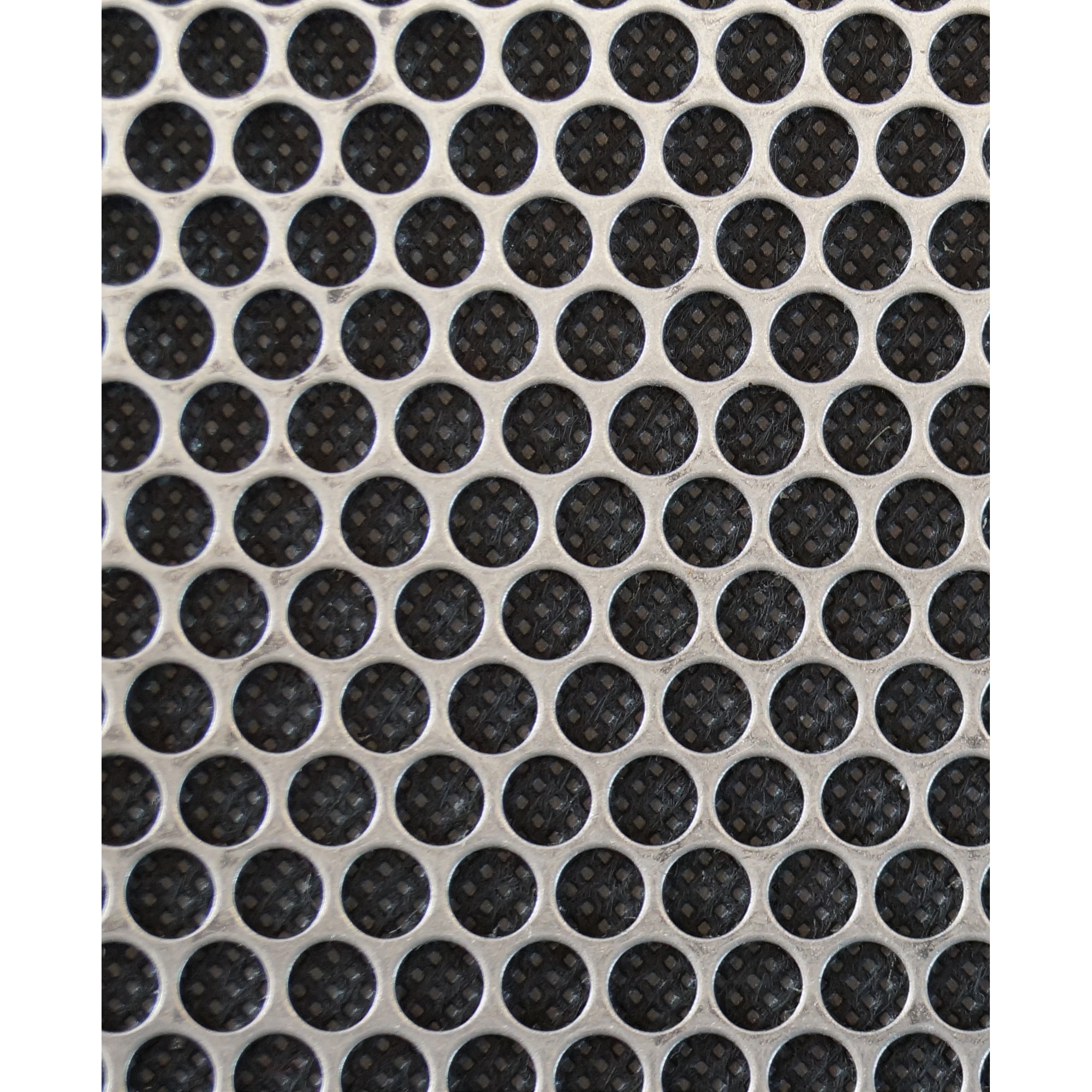 Tabla otel perforata 1x1000x2000mm perforatii rotunde R10T12mm Intrebuintare decorativa filtre ...