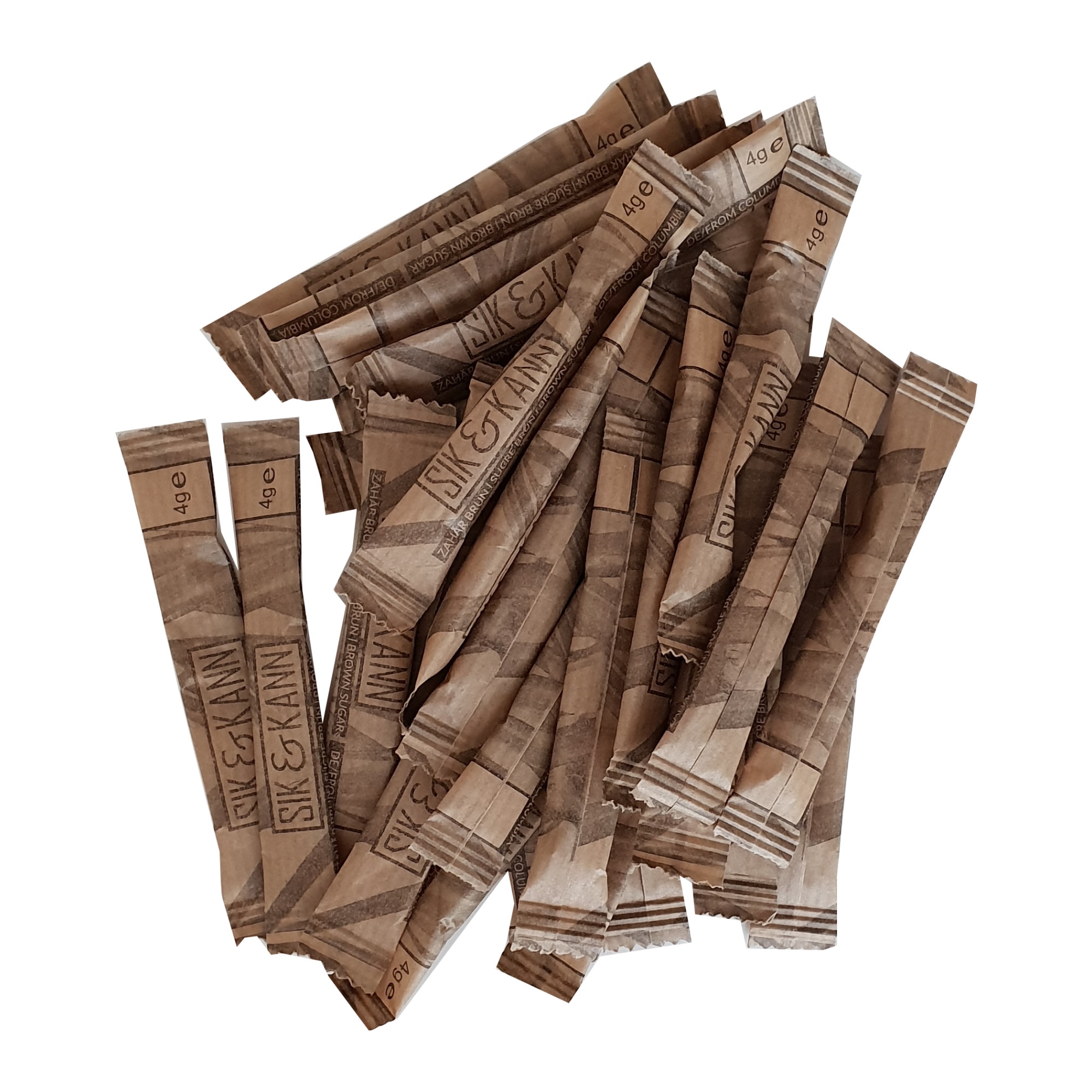 Zahar Brun Columbia la Stick 100 x 4 gr SIK and KANN - eMAG.ro