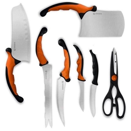 Set de Cutite Swiss Q Ergo, 10 piese - eMAG.ro