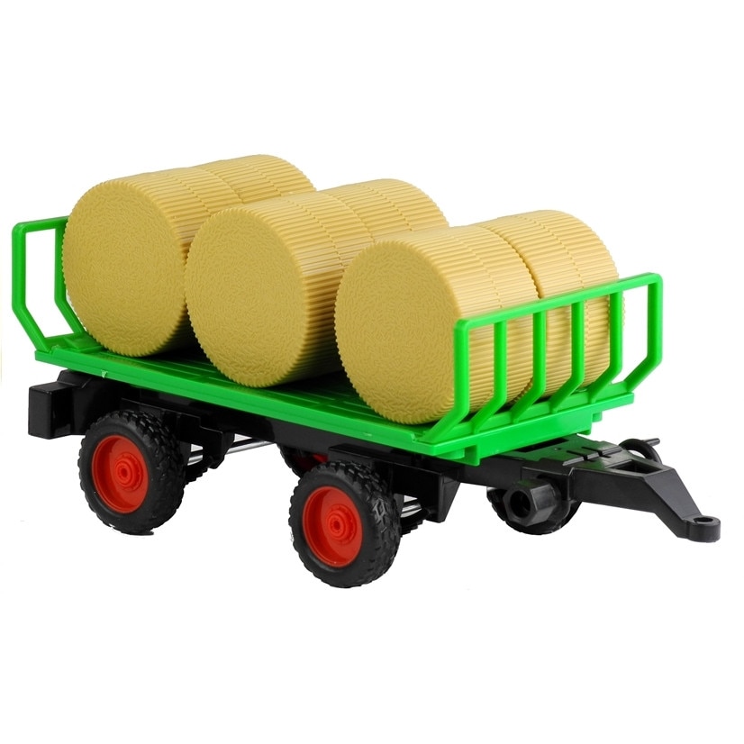 Tractor agricol FarmLand cu trailer de transportat baloti - eMAG.ro