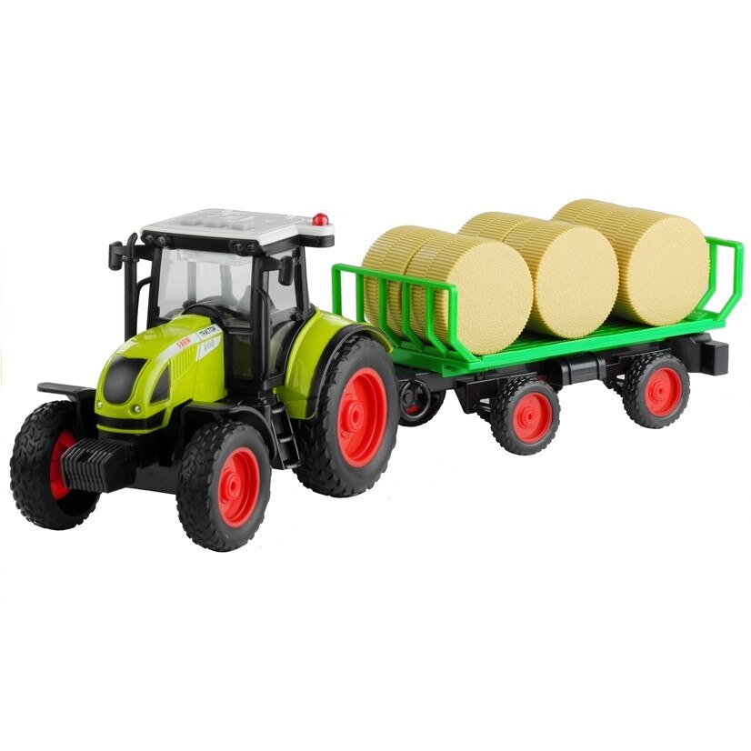 Tractor agricol FarmLand cu trailer de transportat baloti - eMAG.ro