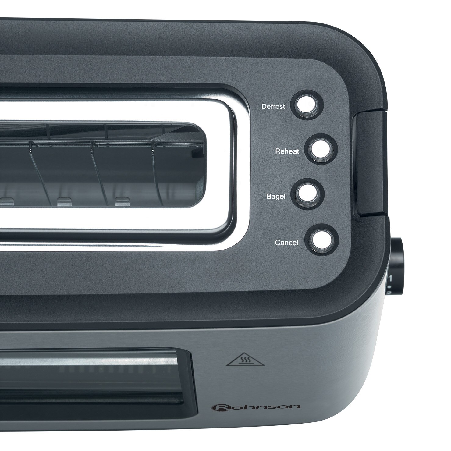 Тостер Rohnson R2150, 1100 W, Инокс/Стъкло - eMAG.bg