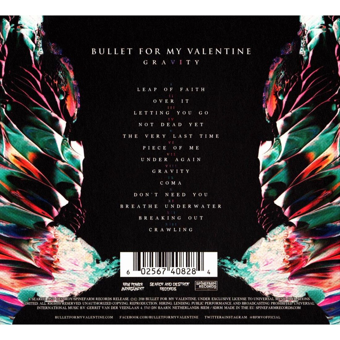 Bullet For My Valentine - Gravity [2018] (cd) - eMAG.ro