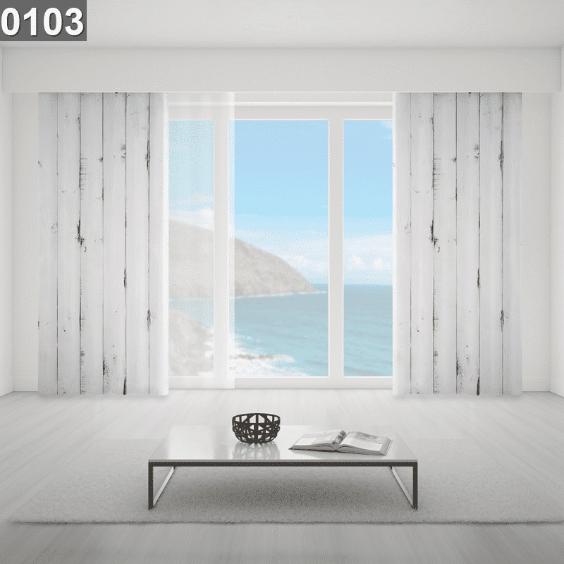 Draperie Tekstylialand, Panouri verticale 3D, 140x240 cm, Poliester ...