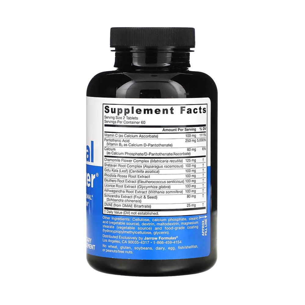 Adrenal Optimizer (Suprarenale), Jarrow Formulas, 120 tablete - eMAG.ro