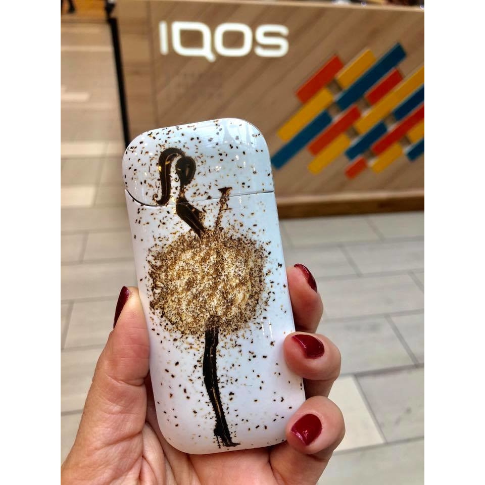 Дизайнерски стикер IQ Accessories IQ127, За IQOS, Златни момичета - eMAG.bg