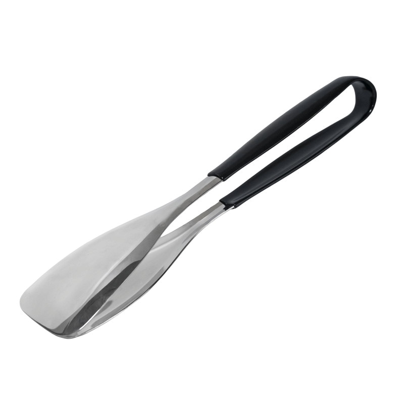 Cleste inox RAKI pentru servire cu maner negru - eMAG.ro