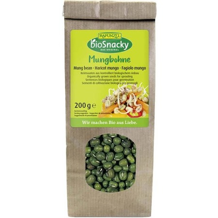 Seminte de Fasole Mung pentru Germinat Bio 200gr Rapunzel - eMAG.ro