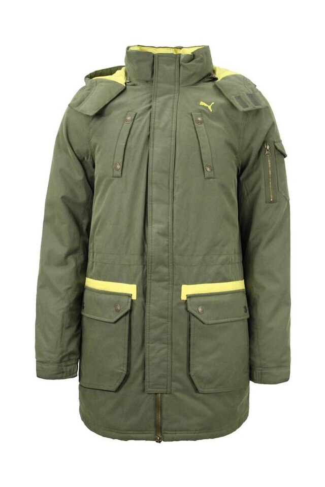 Geaca Dama Parka Puma Verde Groasa de iarna L - eMAG.ro