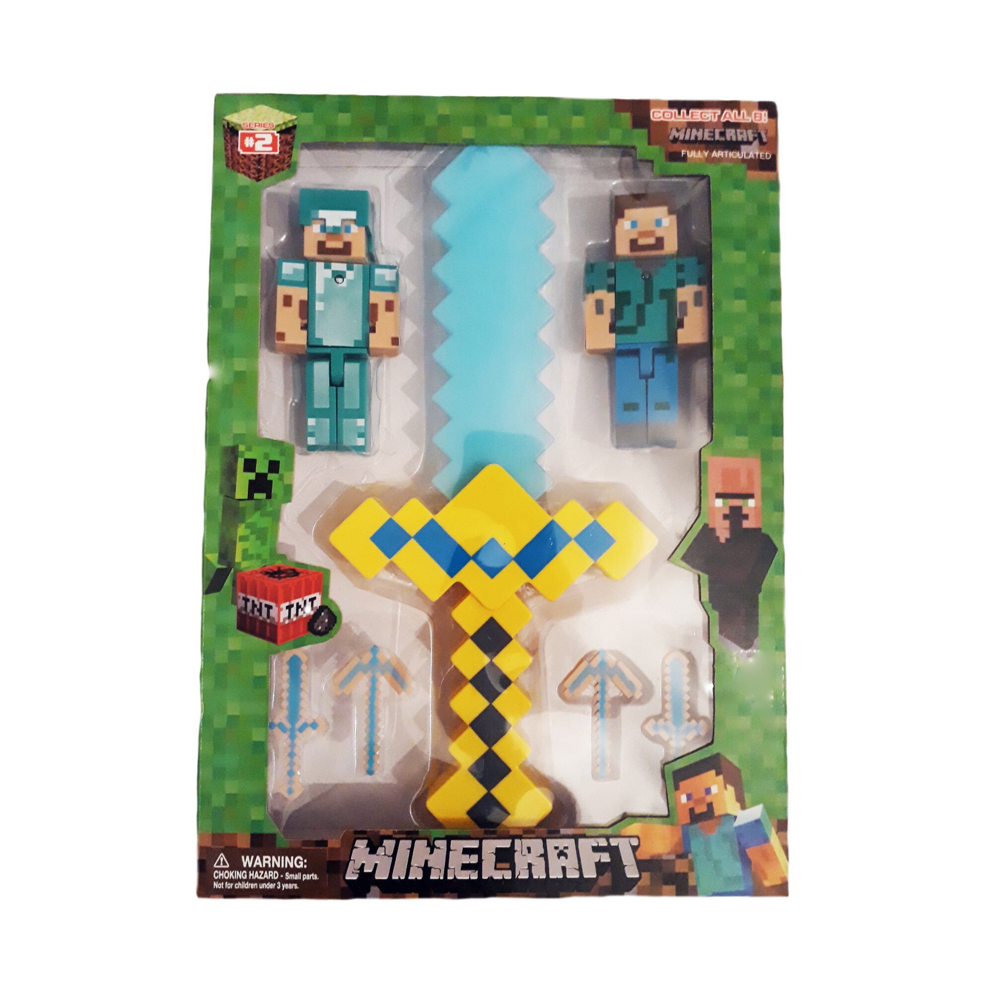 Set Sabie MINECRAFT, figurine si accesorii - eMAG.ro