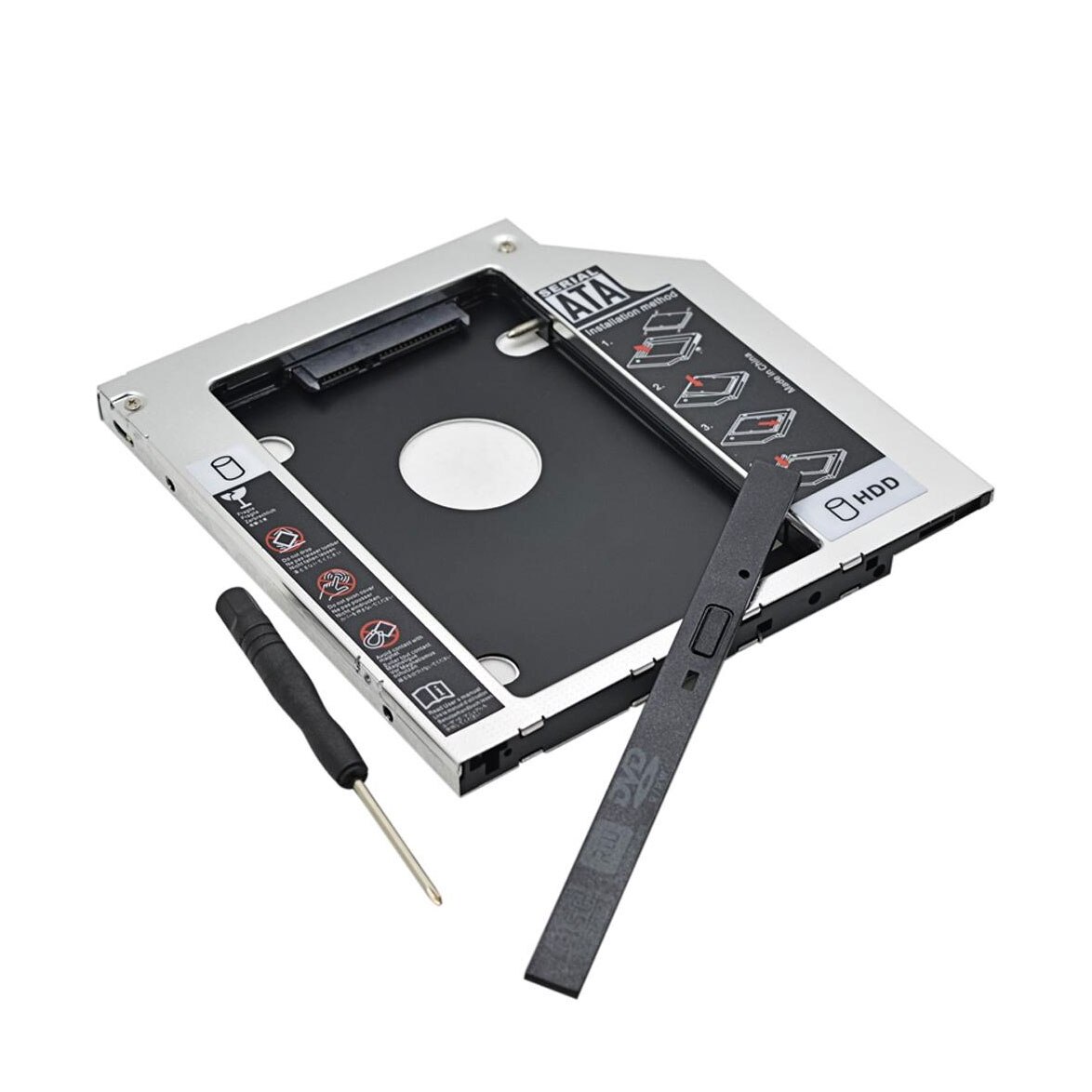 Rack Caddy Spacer HDD/ SSD Sata 9mm SPR-25DVDI - eMAG.ro