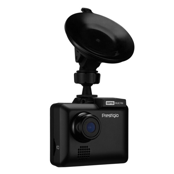 Camera auto DVR cu GPS Prestigio RoadRunner PCDVRR400GPS, FHD, ecran 2. ...