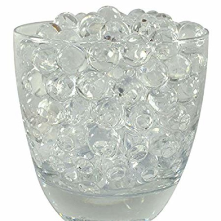 Bile decorative din hidrogel, incolor transparent, 10 g, biodegradabile ...