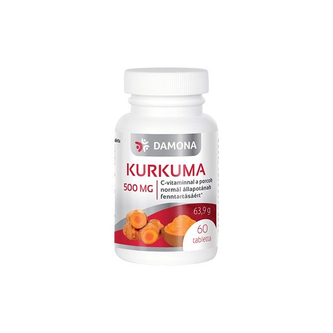 Damona kurkuma tabletta 60 db - eMAG.hu