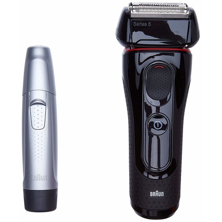 Pachet aparat de barbierit electric Braun Series 5 5030s cu Trimmer ...