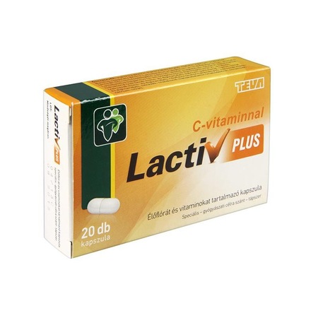 Lactiv plus kapszula 20 db - eMAG.hu