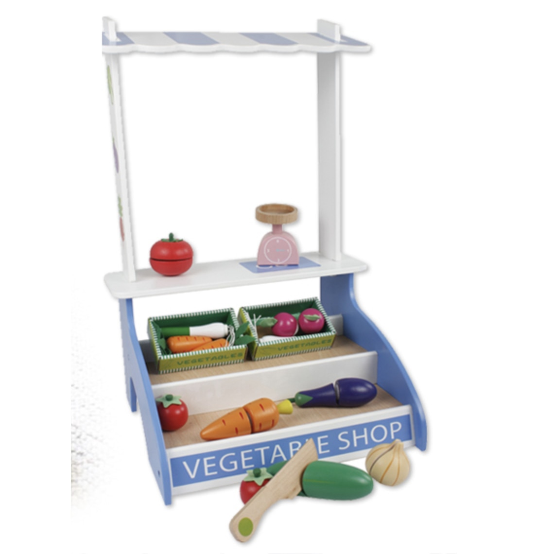 Stand Fructe si legume pentru copii, 53x36cm - eMAG.ro