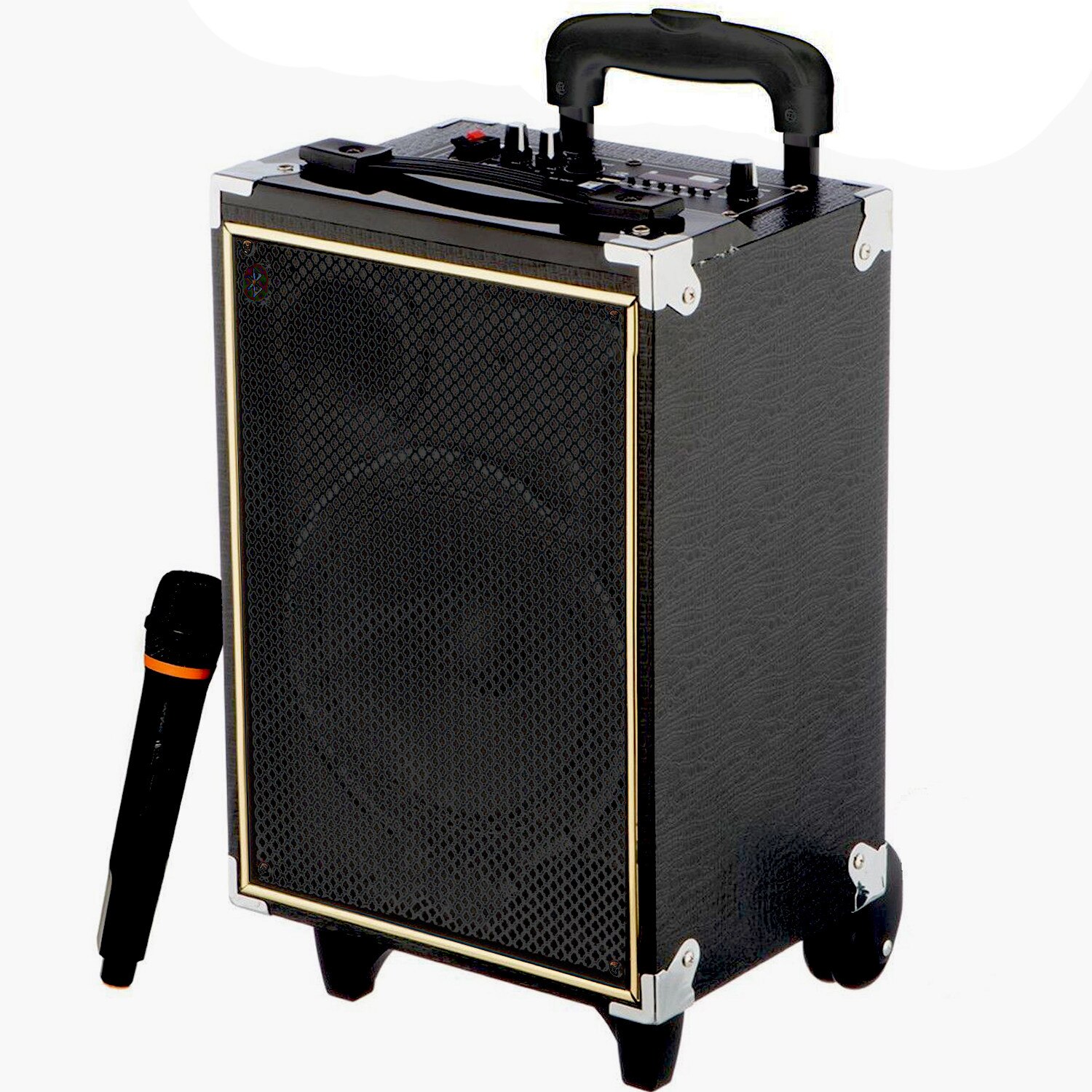 Boxa portabila profesionala Temeisheng cu Mixer si Microfon Wireless ...