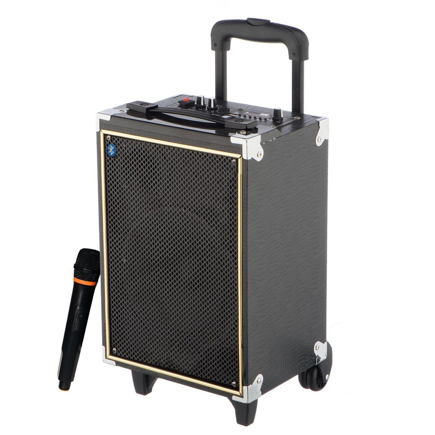 Boxa portabila profesionala Temeisheng cu Mixer si Microfon Wireless ...