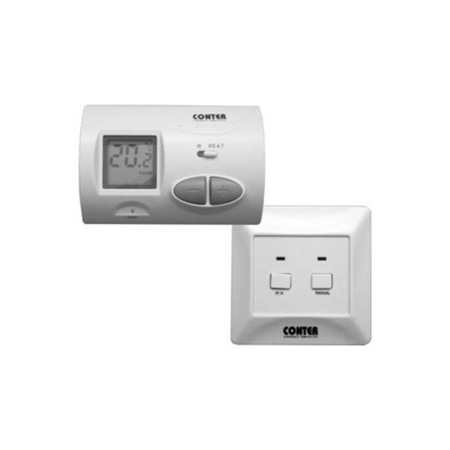 Termostat de camera digital, fara fir Conter CT 3W - eMAG.ro