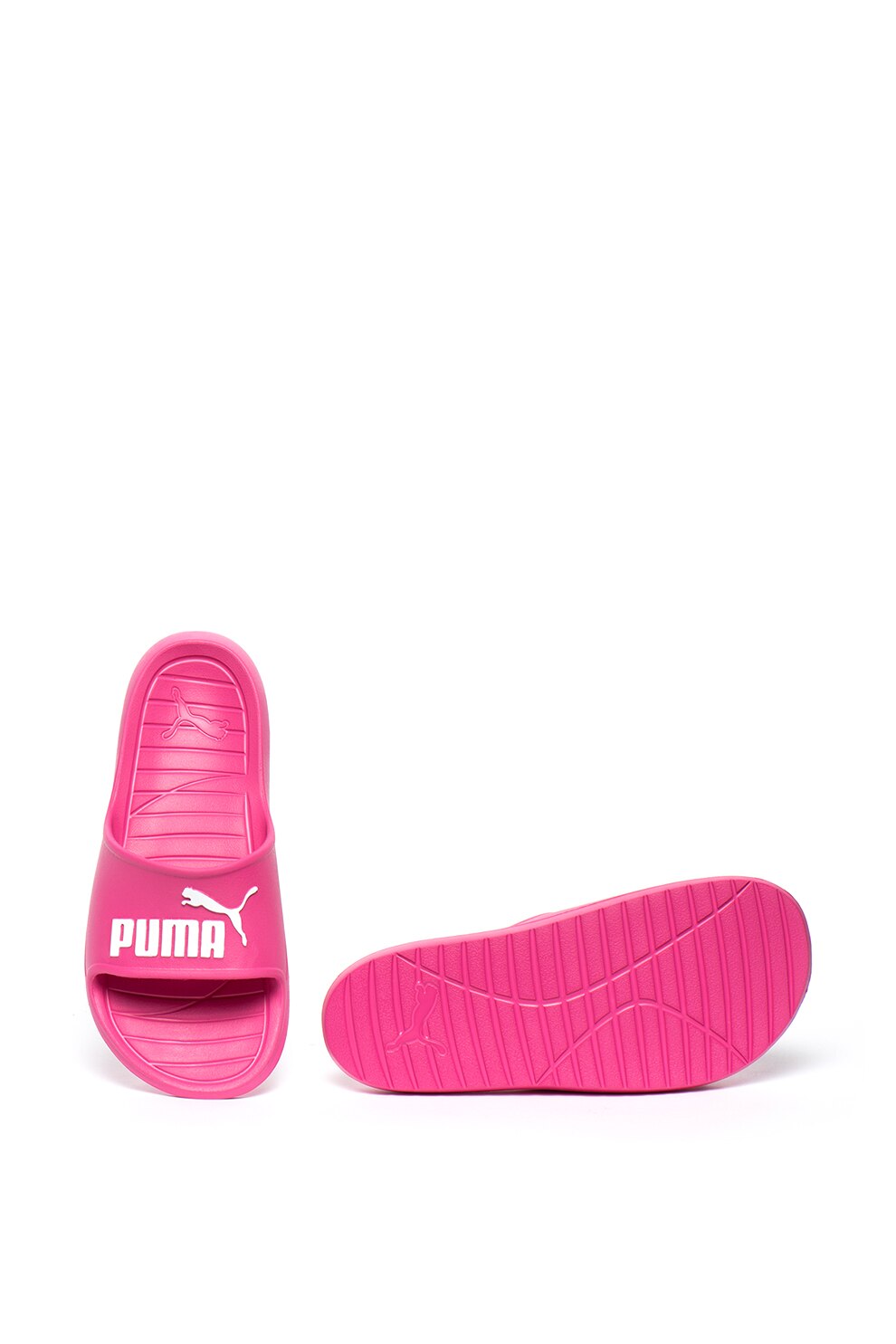 Puma, Papuci cu logo DiveCat V2, Roz, 6 - eMAG.ro