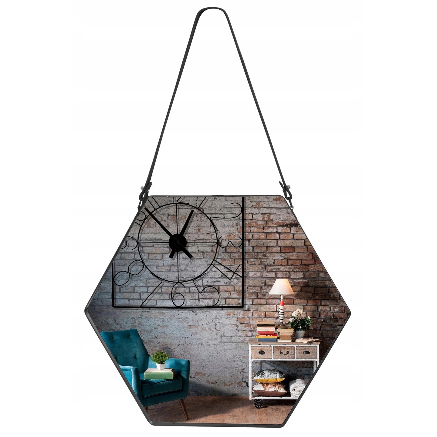 Oglinda hexagonala, EGO-HEX, 57cm - eMAG.ro