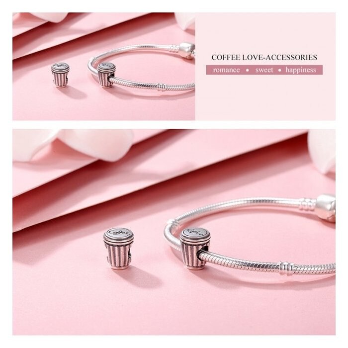 Talisman din argint Ceasca de Cafea - eMAG.ro