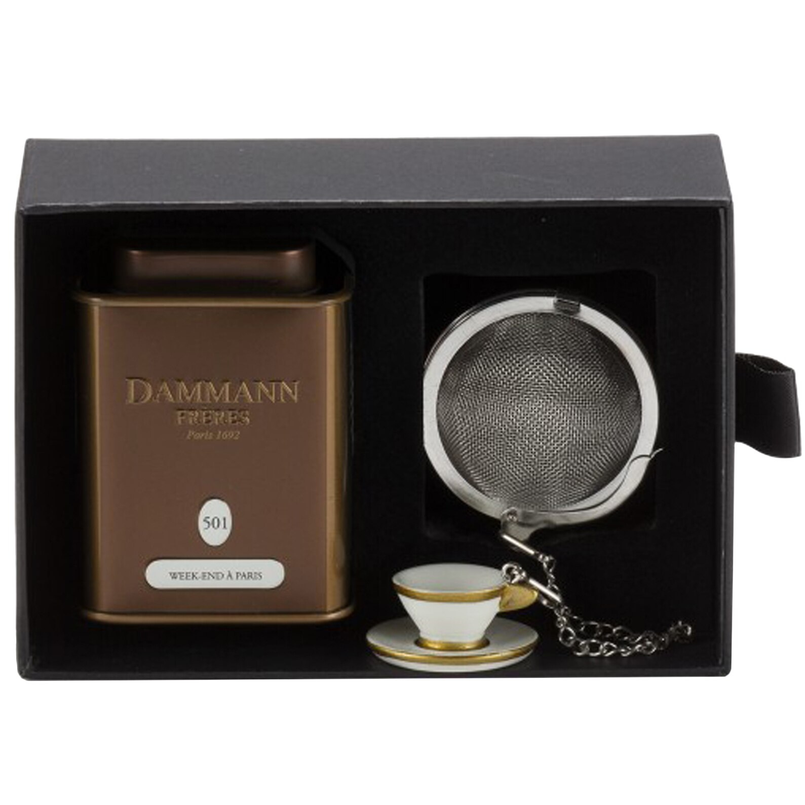 Set Dammann Freres Marais, ceai varsat + infuzor, 30 gr. - eMAG.ro