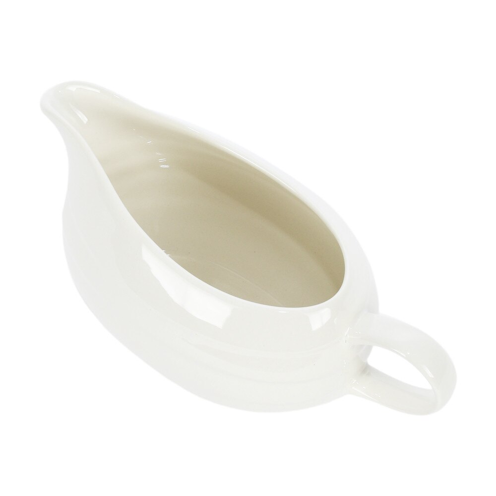 Sosiera ceramica, Jamie Oliver, recipient pentru sosuri, 500 ml, crem ...