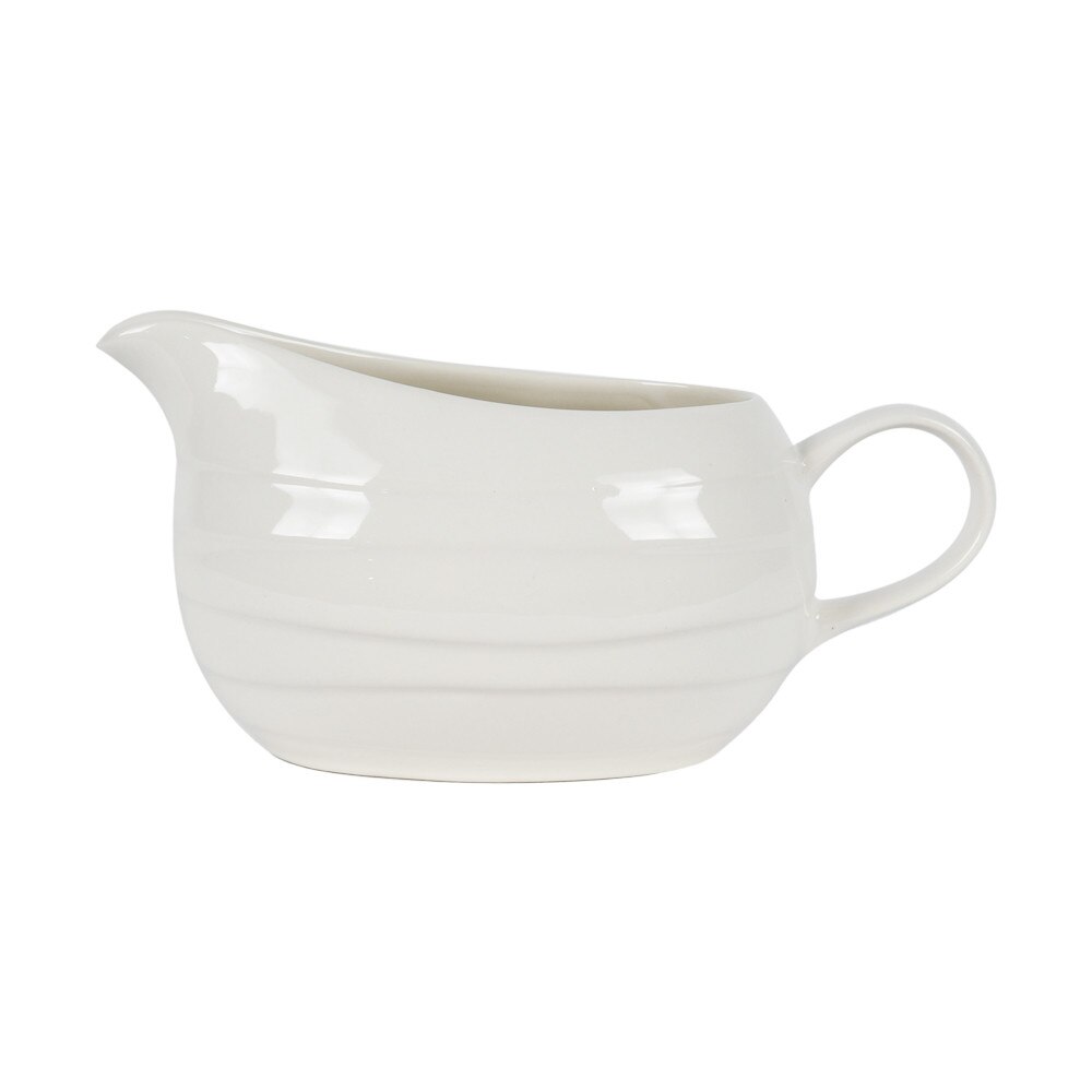Sosiera ceramica, Jamie Oliver, recipient pentru sosuri, 500 ml, crem ...