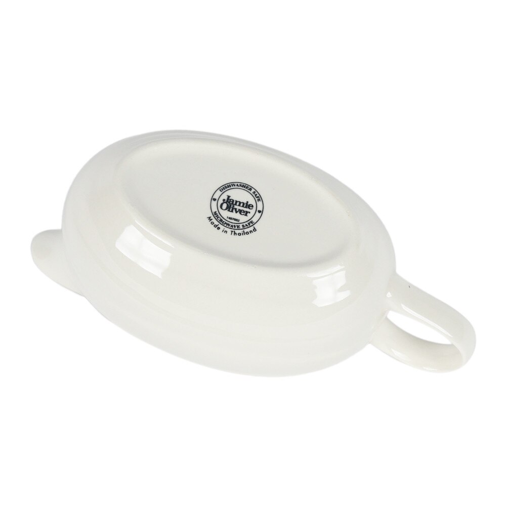 Sosiera ceramica, Jamie Oliver, recipient pentru sosuri, 500 ml, crem ...