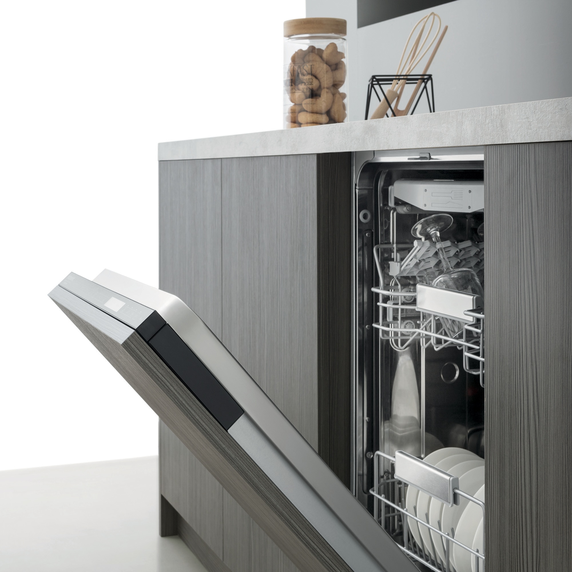 Masina de spalat vase incorporabila Hotpoint HSIP4O21WFE, 10 seturi, 10 ...