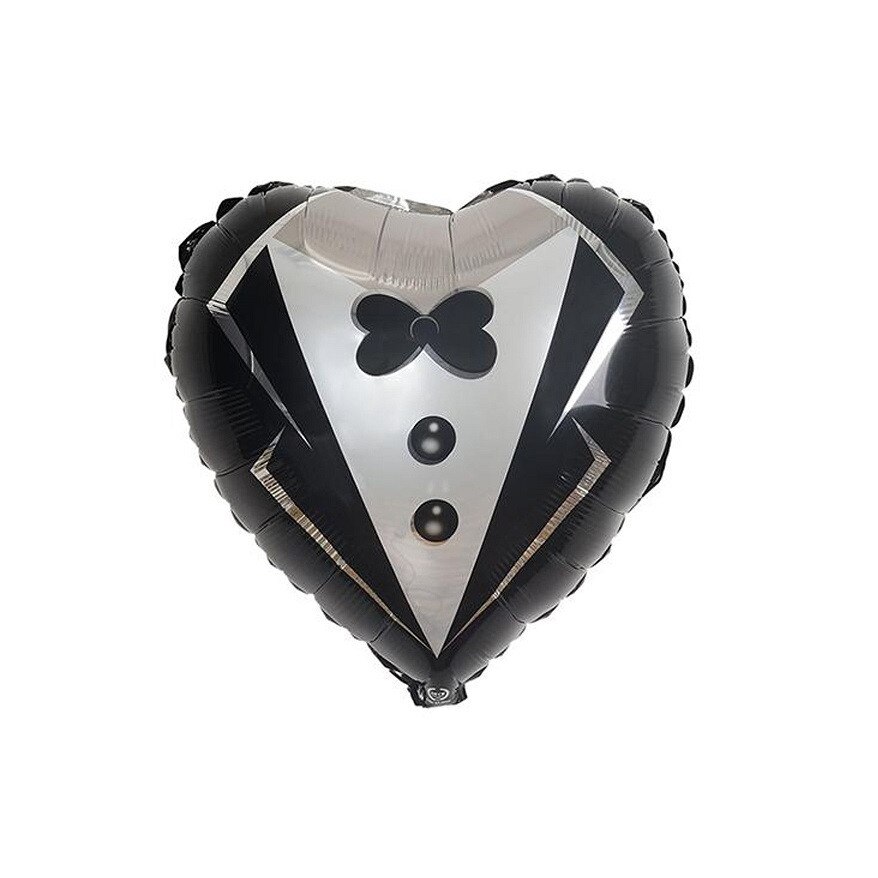 Balon folie inima costum mire nunta 45 cm - eMAG.ro