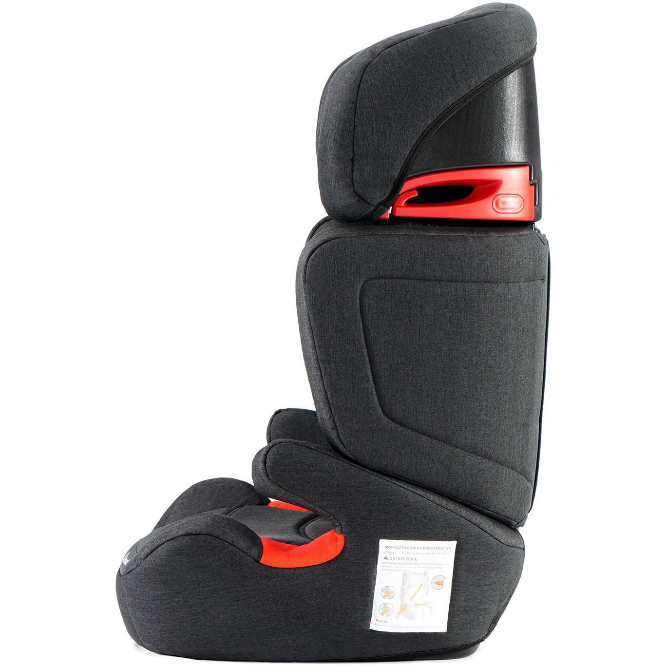 ISOFIX Kinderkraft Junior Fix autósülés, 15-36 kg, Fekete - eMAG.hu