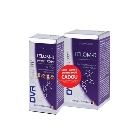 Pachet Telom-R 120 capsule si Sirop pentru copii - eMAG.ro