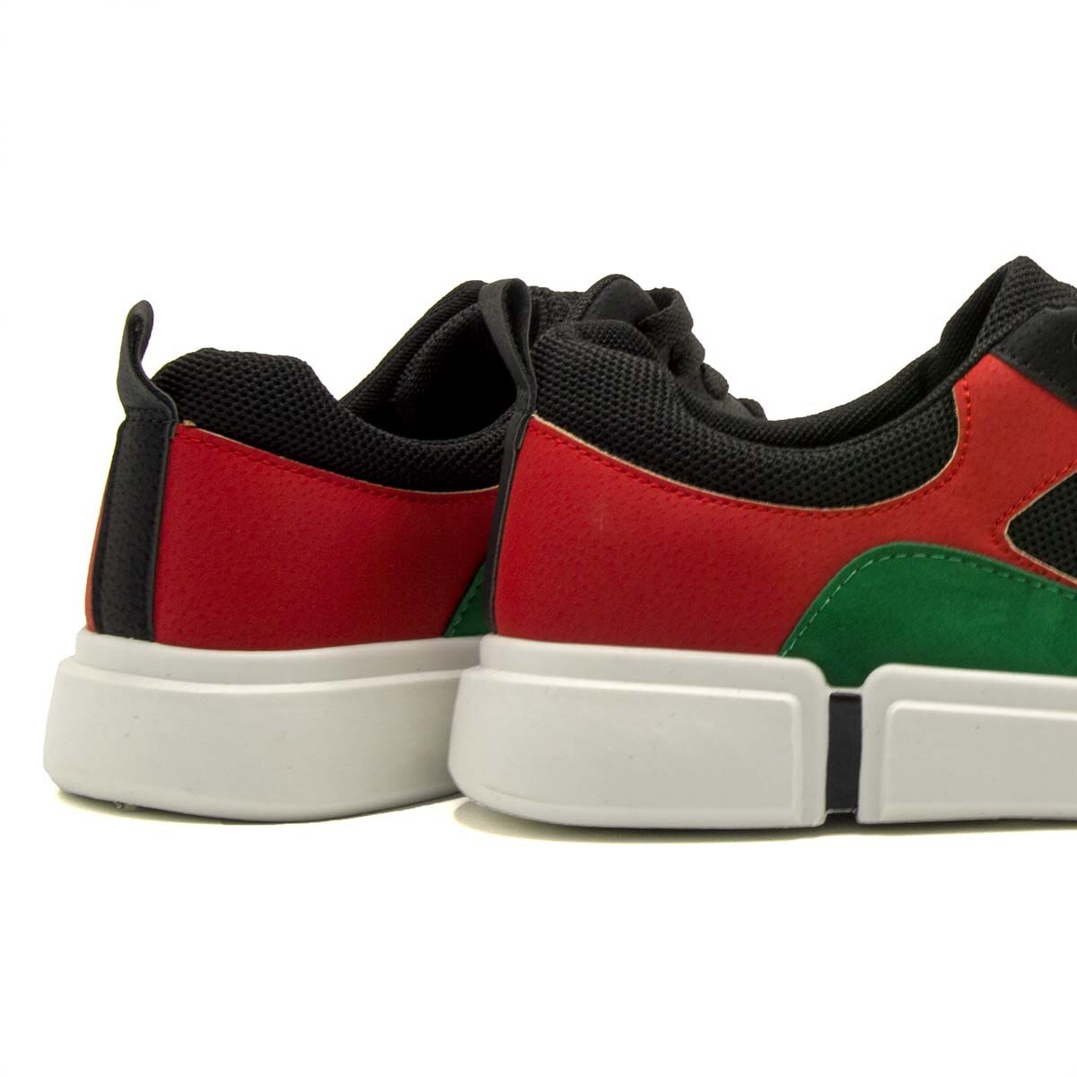 Pantofi sport de barbati Darivo negru cu rosu, 42 EU - eMAG.ro