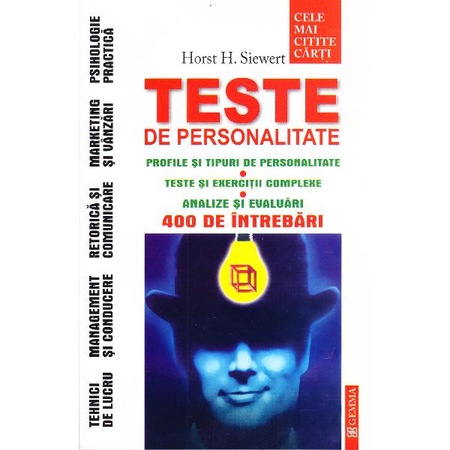 Teste de personalitate - Horst H. Siewert - eMAG.ro