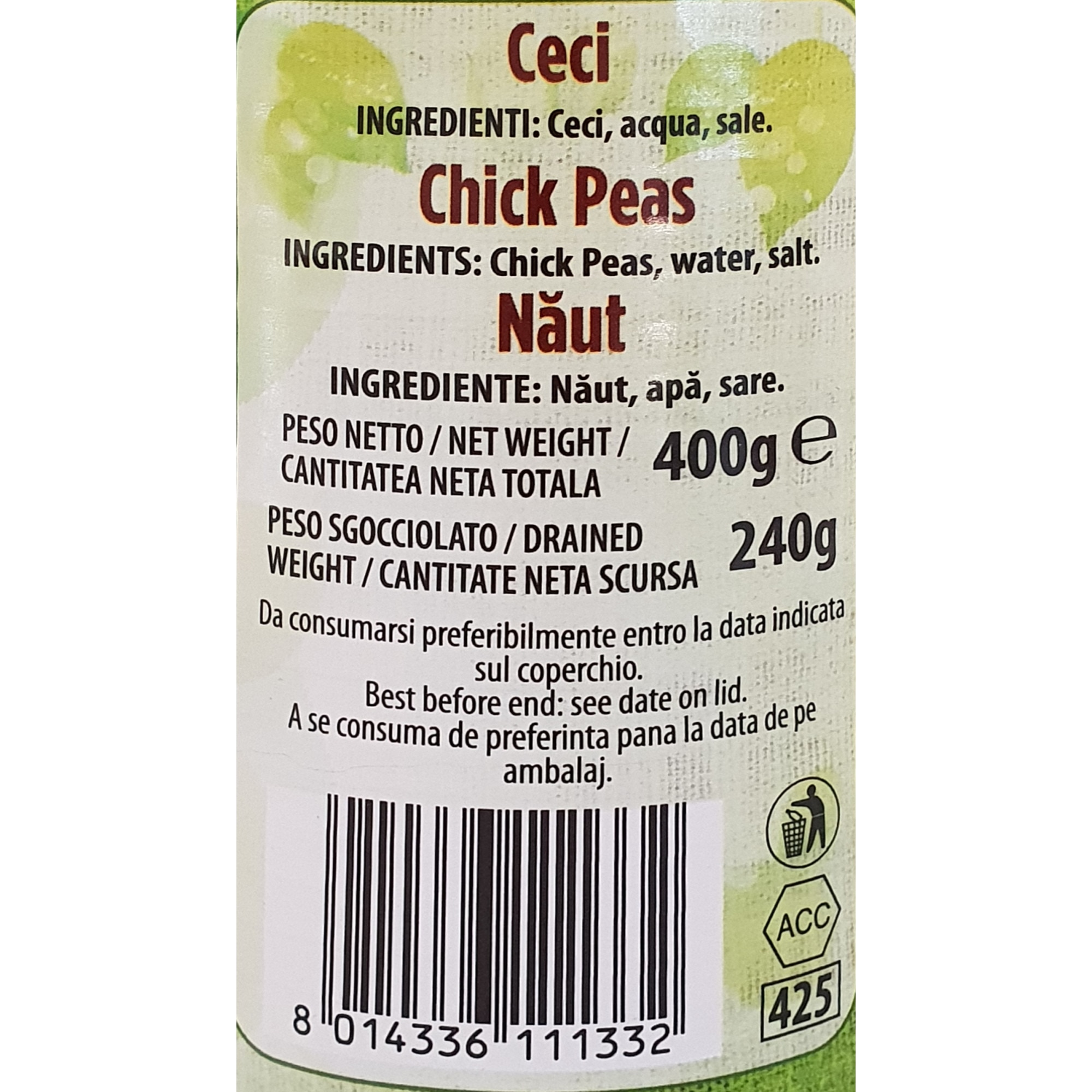 Naut boabe Amata conserva 400 gr - eMAG.ro