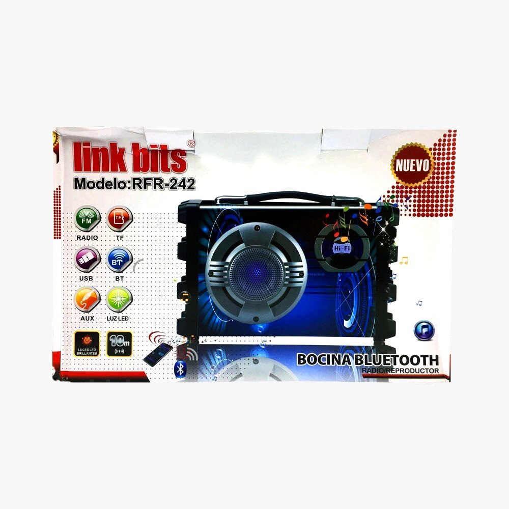 Boxa bluetooth portabila Link Bits RFR-242, USB - eMAG.ro