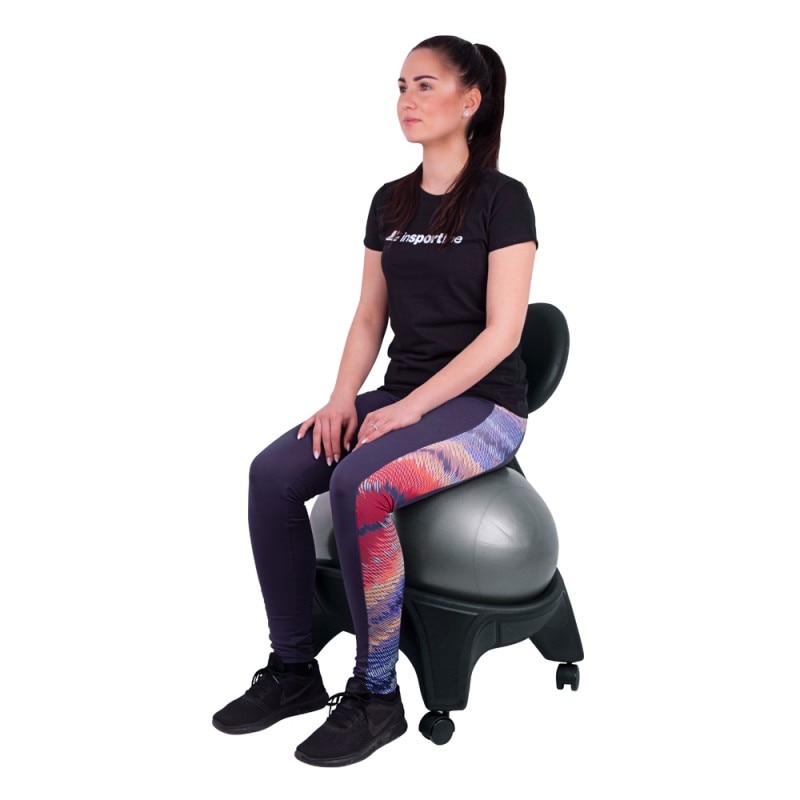 Scaun cu minge ovala inSPORTline Egg Chair - eMAG.ro
