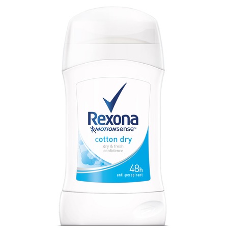 Дезодорант стик Rexona Cotton сух, 40 мл - eMAG.bg