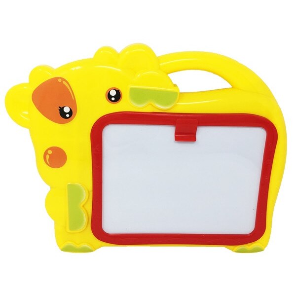 Tabla de scris 2 in 1 Doodle Board cu compartiment pentru creta, marker ...