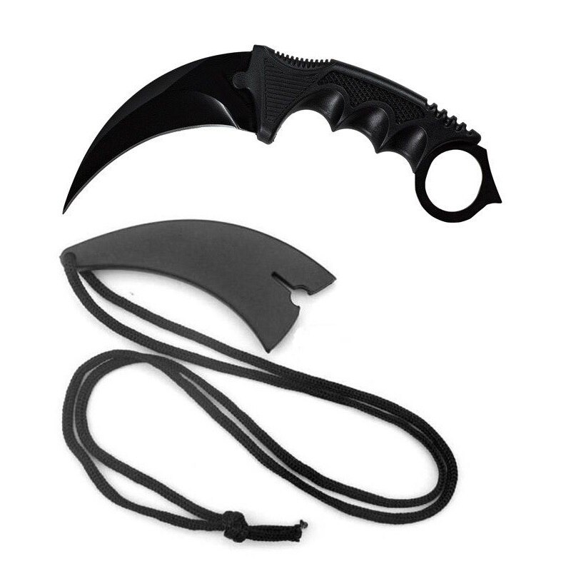 Cutit Karambit + Teaca inclusa, Negru BTG-451 - eMAG.ro