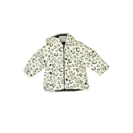 Geaca pentru fetite, Boboli, Poliamida, Reversibil, 80 cm, Alb/Negru ...